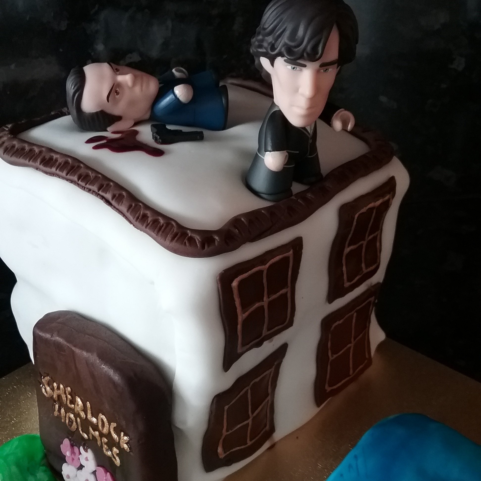 Sherlock Birthday Cake