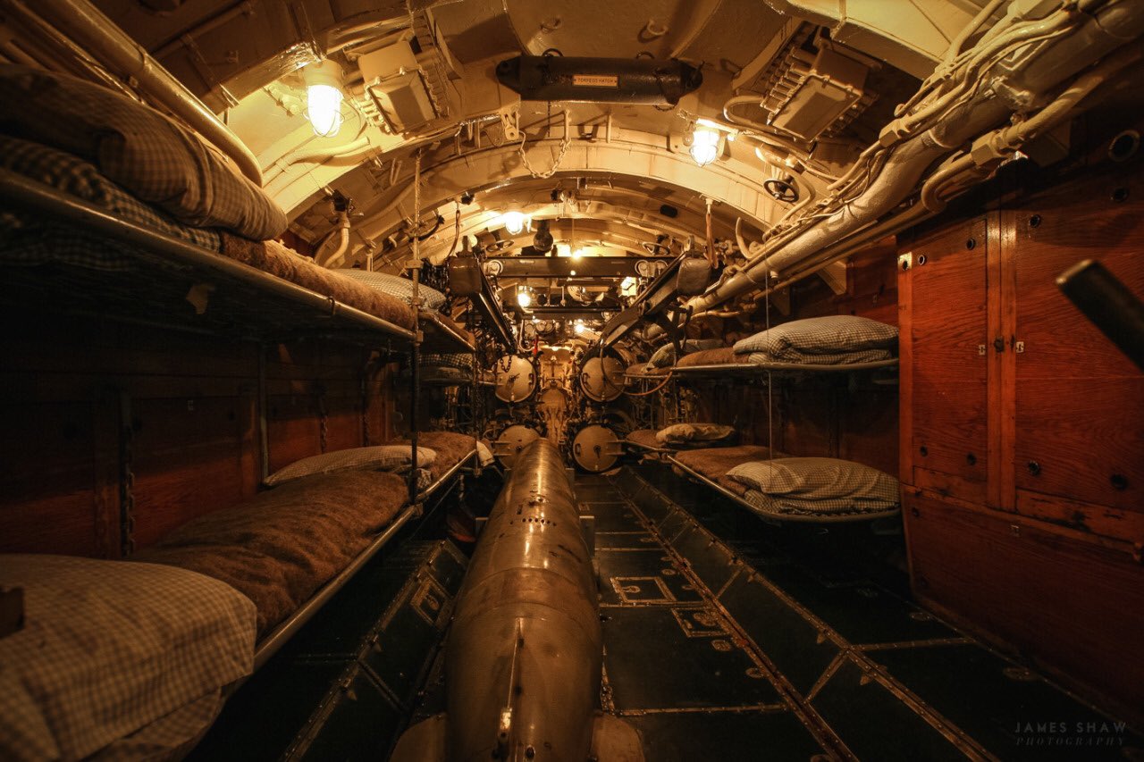 U Boat Interior