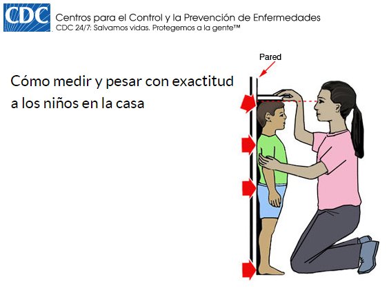 Cómo medir y pesar correctamente a los #niños. cuida la #salud de tus ...