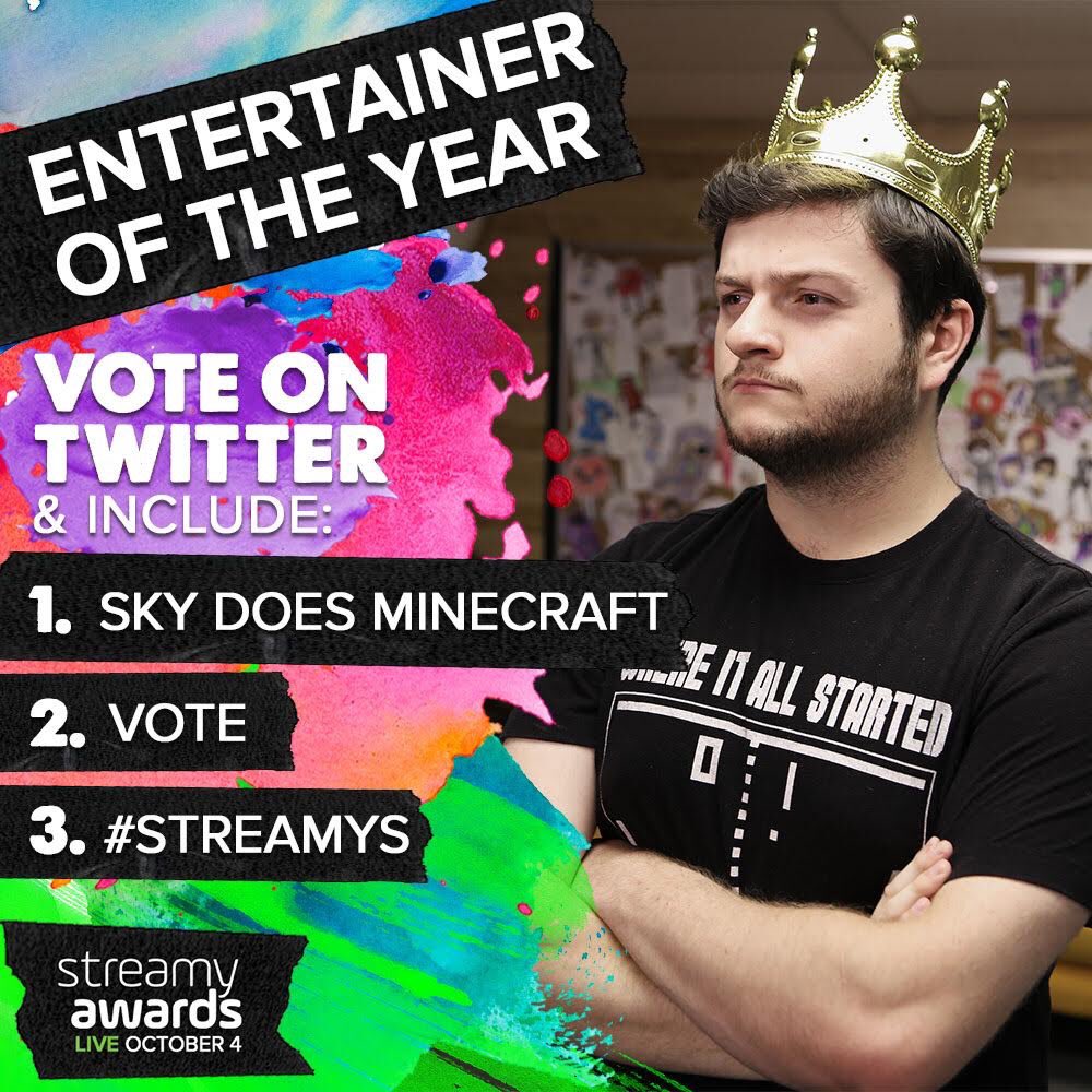 Skydoesminecraft And Alesa In Minecraft