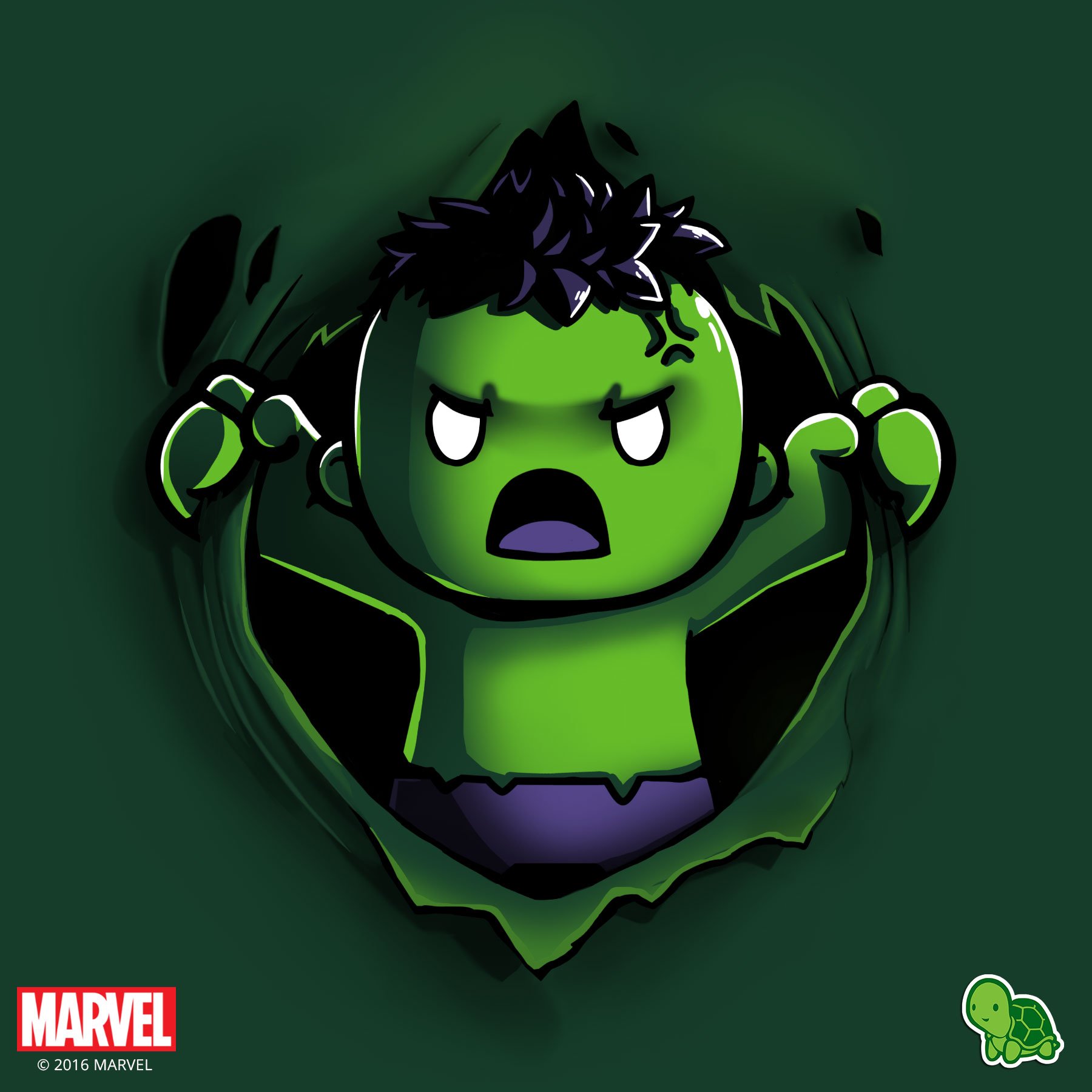 Cute Hulk Cartoon