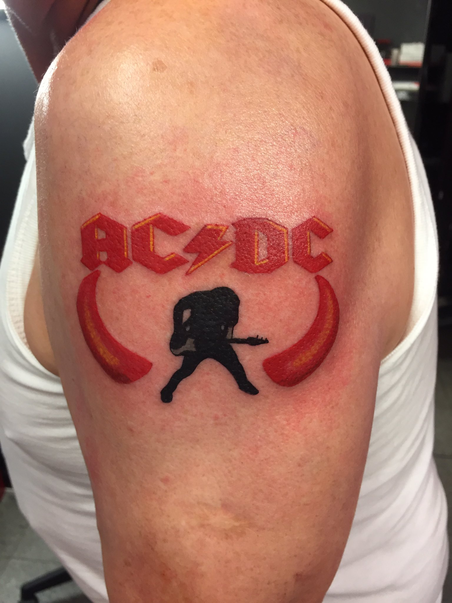Ac dc tattoo designs | Orangetattooshop.com