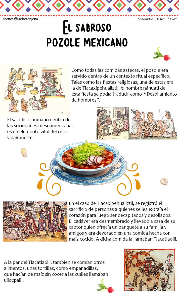 Pozole, plato típico azteca preparado con carne humana. - Foros Perú