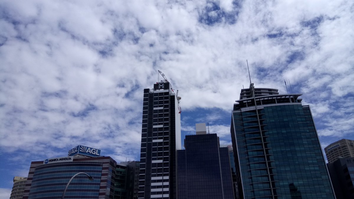 Collapsed crane on top of McAfee building in north sydney : r/sydney