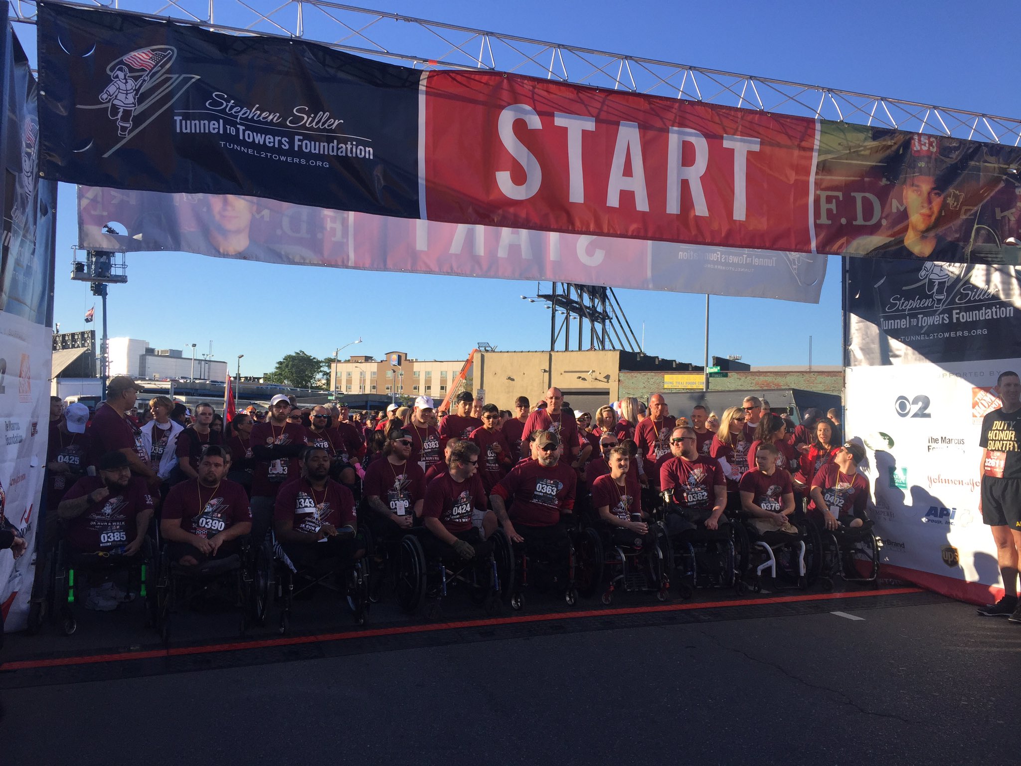 Tunnel To Towers On Twitter Our Bravest Are All Lined Up To Start