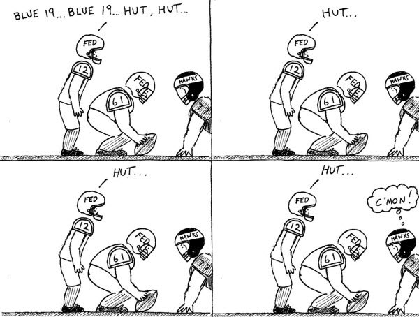 A Federal Reserve cartoon, courtesy of Morgan Stanley's Andrew Sheets ...