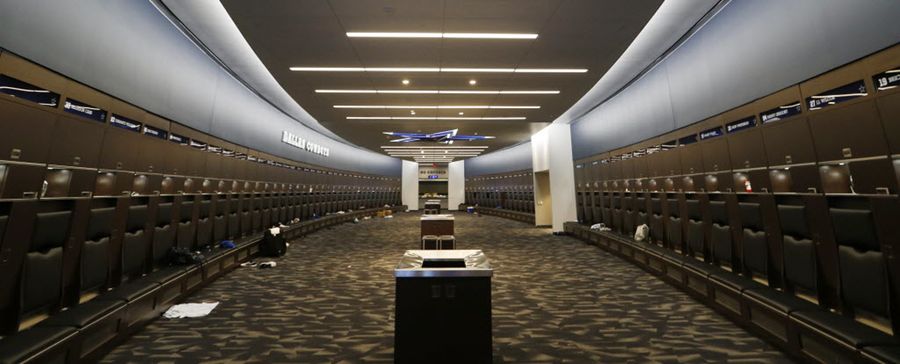 Who's situated where in Cowboys' locker room at The Star & how it fits ...
