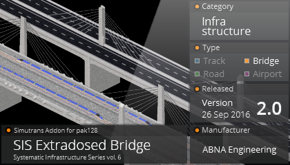 Simutrans Addon Portal on Twitter: "新規投稿アドオン「SIS エクストラドーズド橋」 by ABNA Engineering https://t.co ...