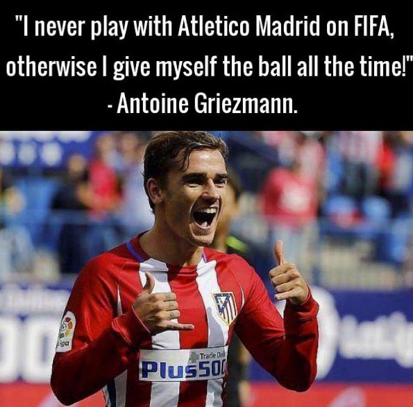Brilliant fifa quote from antoine griezmann!!! 😂 😂 😂 - scoopnest.com