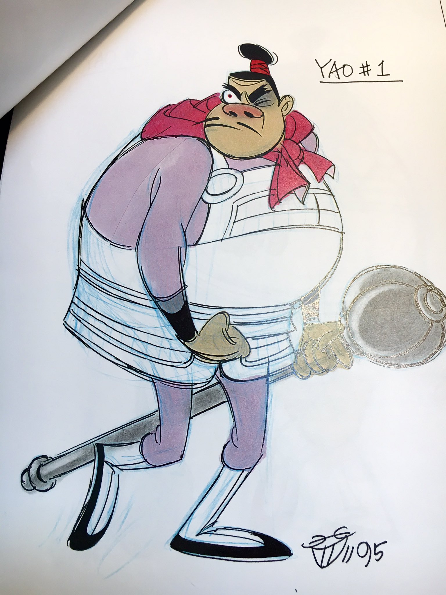 Mulan Characters Yao