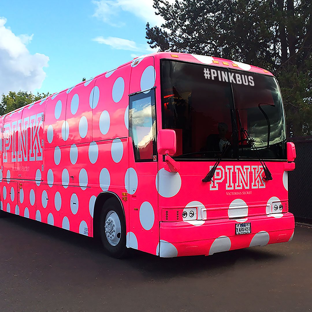 GEAR UP, Tigers! The PINK Bus is parked at Student Center Green Space ...
