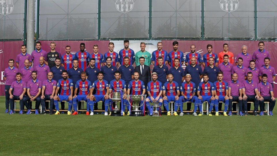 Fc Barcelona Line Up 2017
