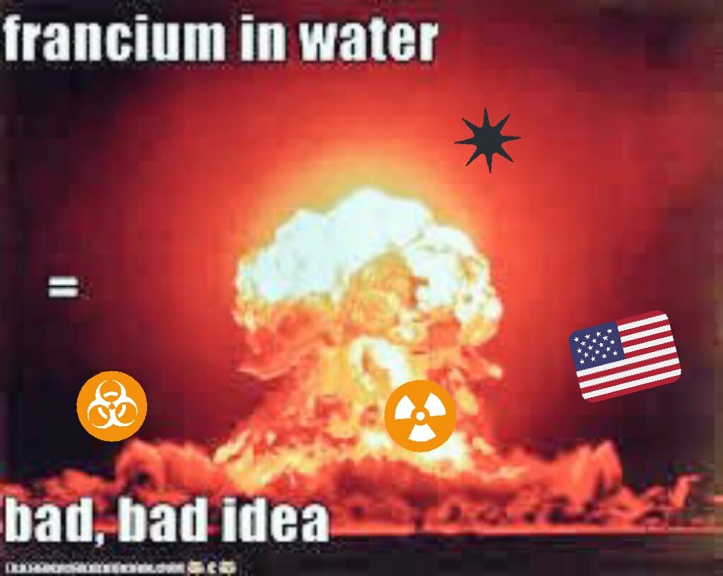 Francium Explosion