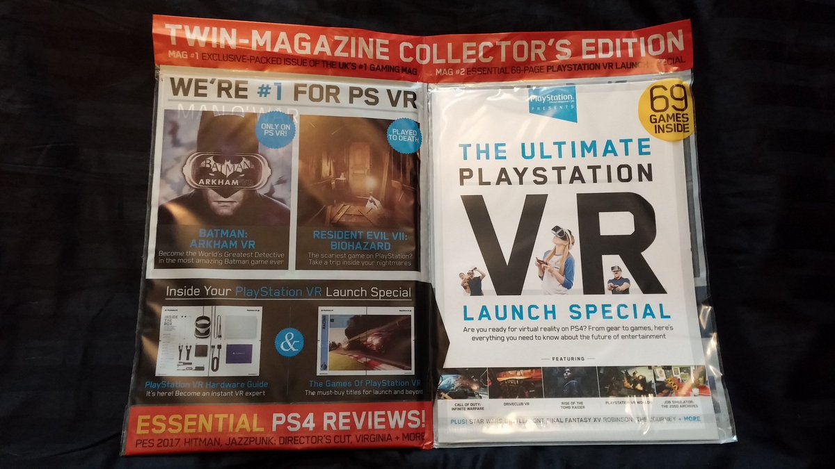 UK Official PlayStation Magazine is a PlayStation VR Collectors edition ...