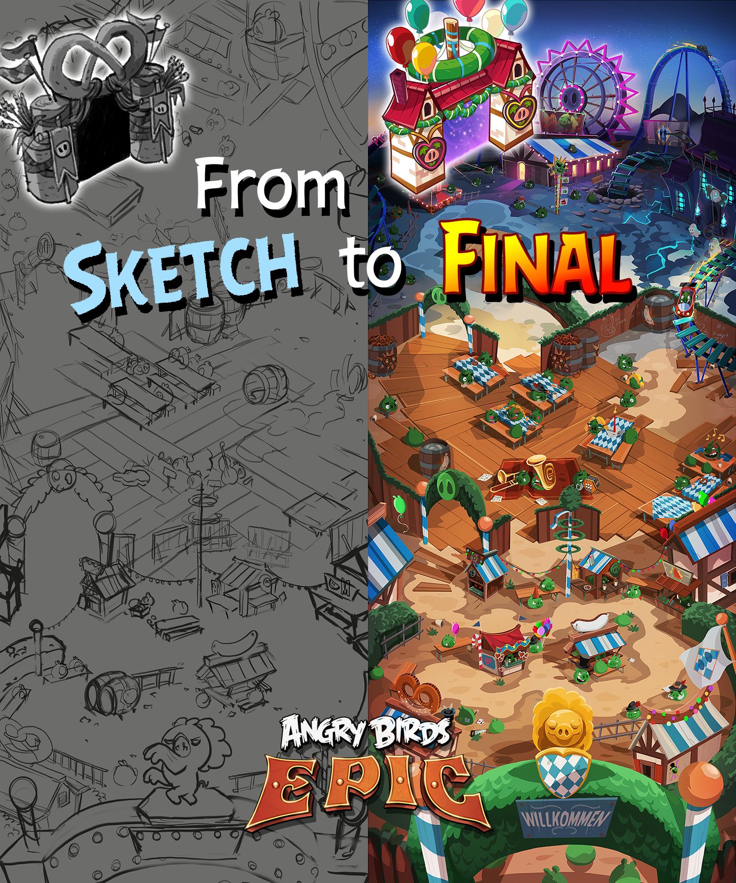 Angry Birds Epic Map