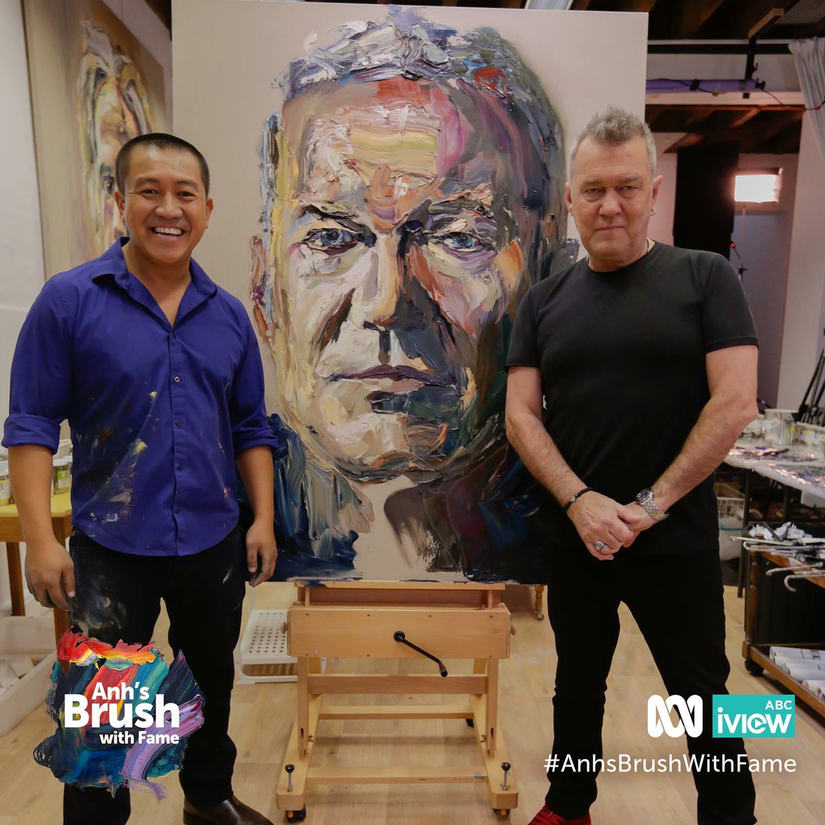 Jimmy Barnes: What do you think of Anh's portrait of Jimmy Barnes? # ...