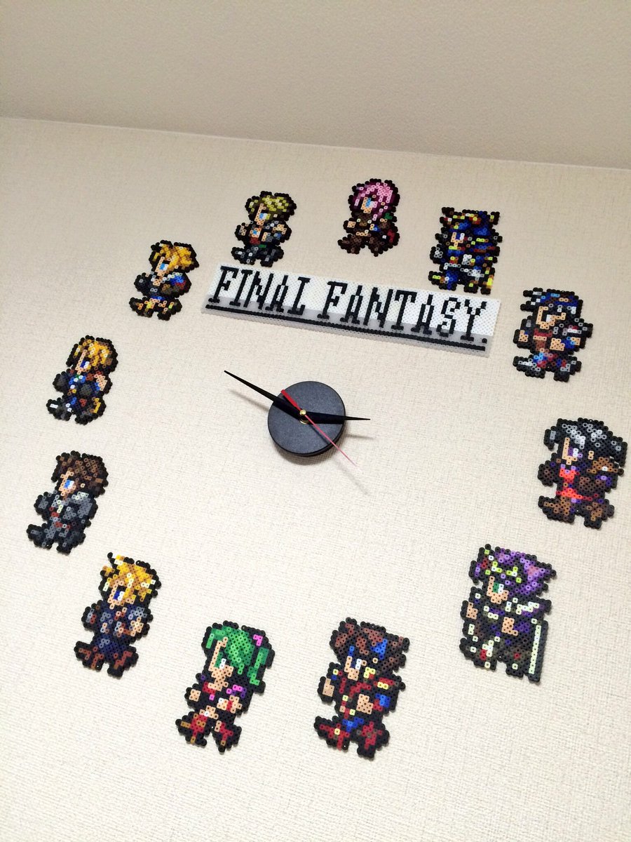 Creative Perler Bead Patterns Inspired by Final Fantasy