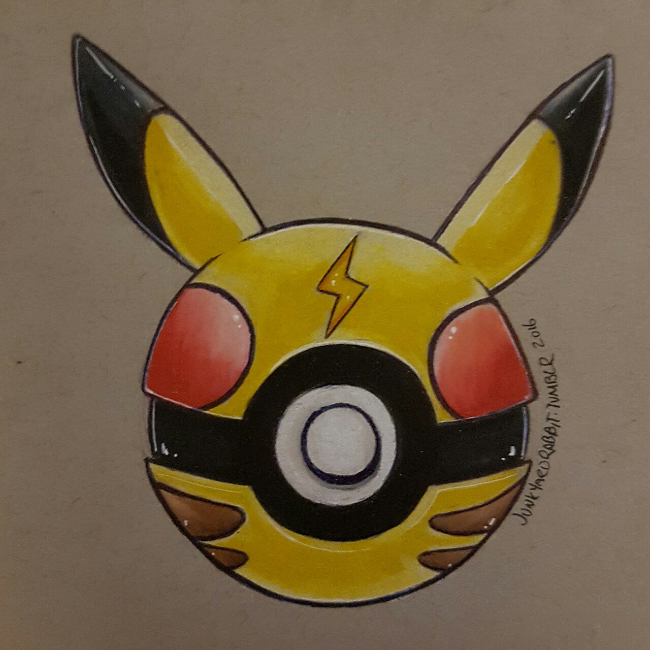 Pokemon Ball Drawing A Drawing Of A Pokemon Poke Poke Poke Poke Poke