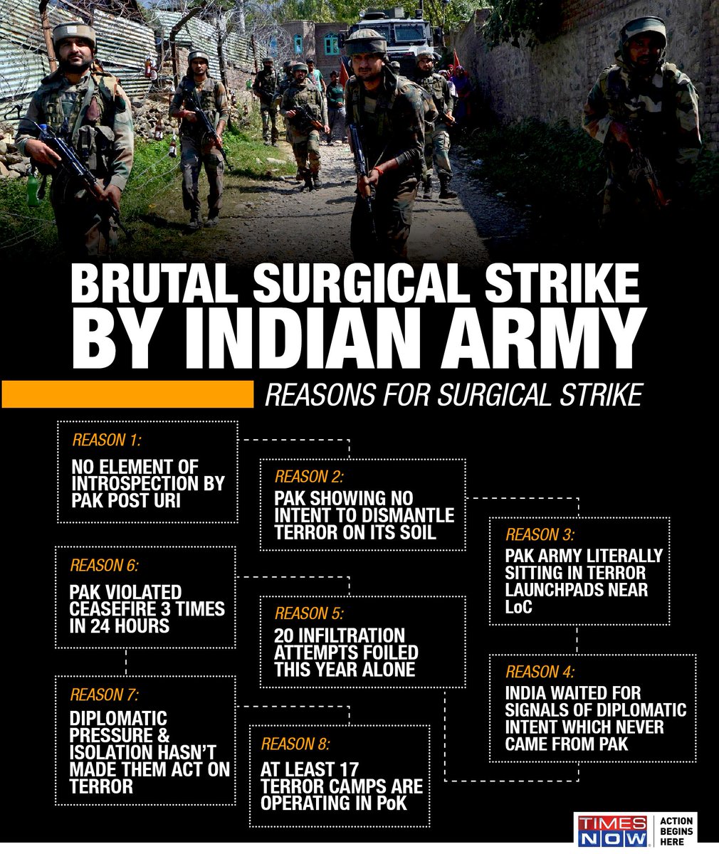 Brutal surgical strike by indian army. can pak bluster hide india's ...