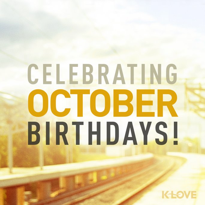 October Happy Birthday