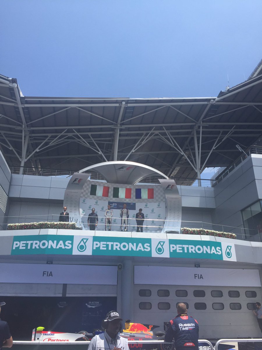 2016 GP2 マレーシア 決勝レース2結果、松下7位、優勝はギオット│F1情報通