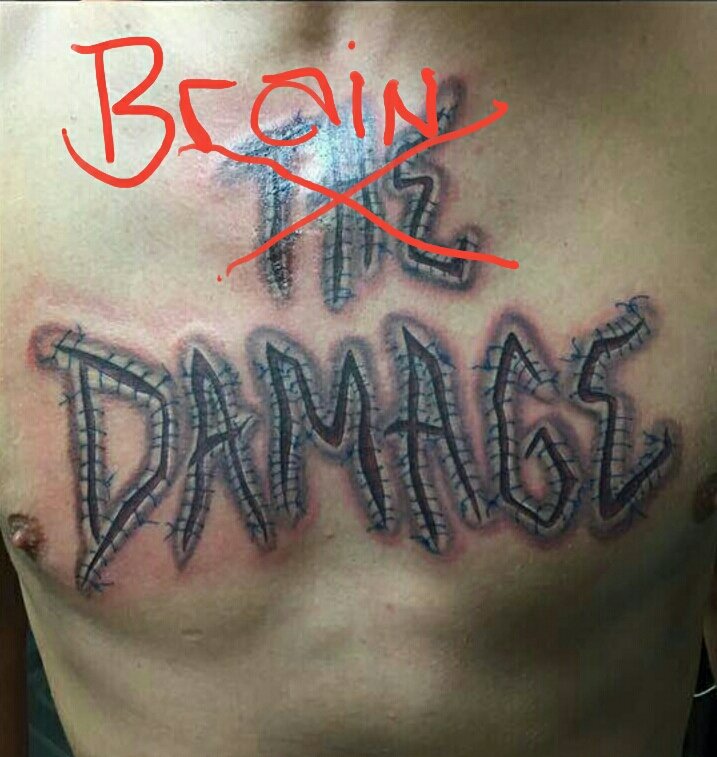 Worst tattoo in MMA by far | Sherdog Forums | UFC, MMA & Boxing Discussion