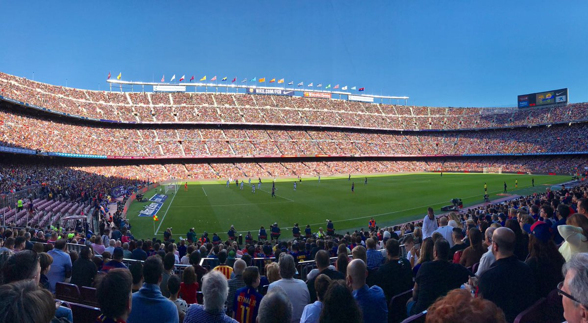 ?? 83.553 fans today at Camp Nou, thank you all! FCBLive FCBDepor | FC ...