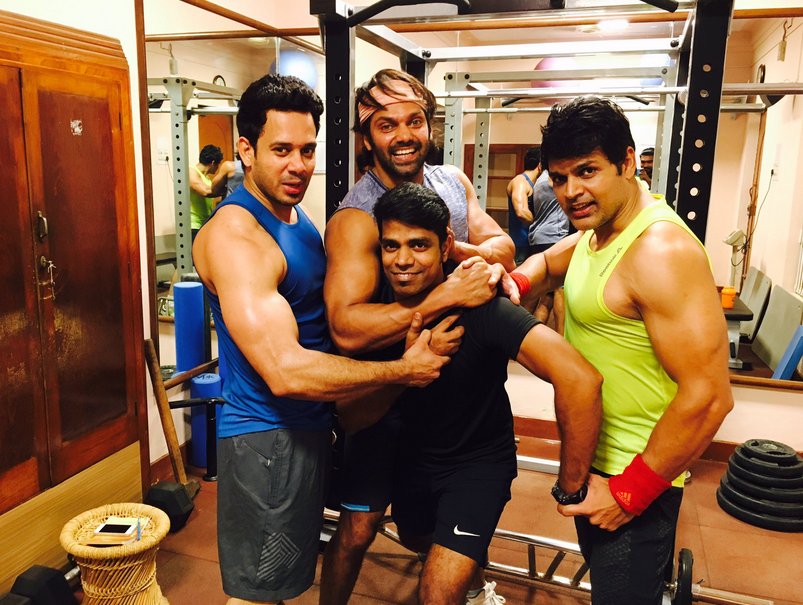 Actor Bharath Bodybuilding
