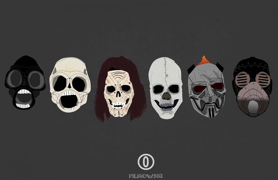 Slipknot Mask Evolution