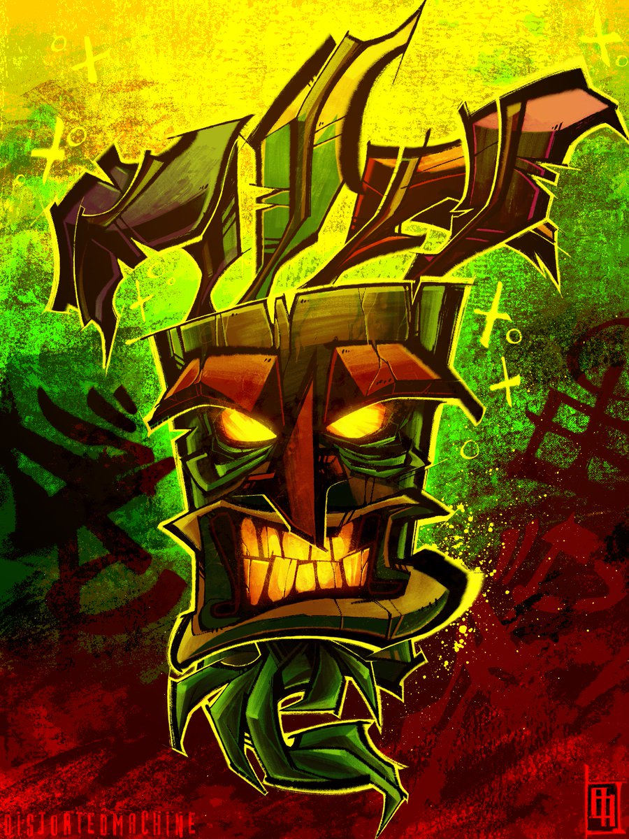 Crash Bandicoot Voodoo Mask