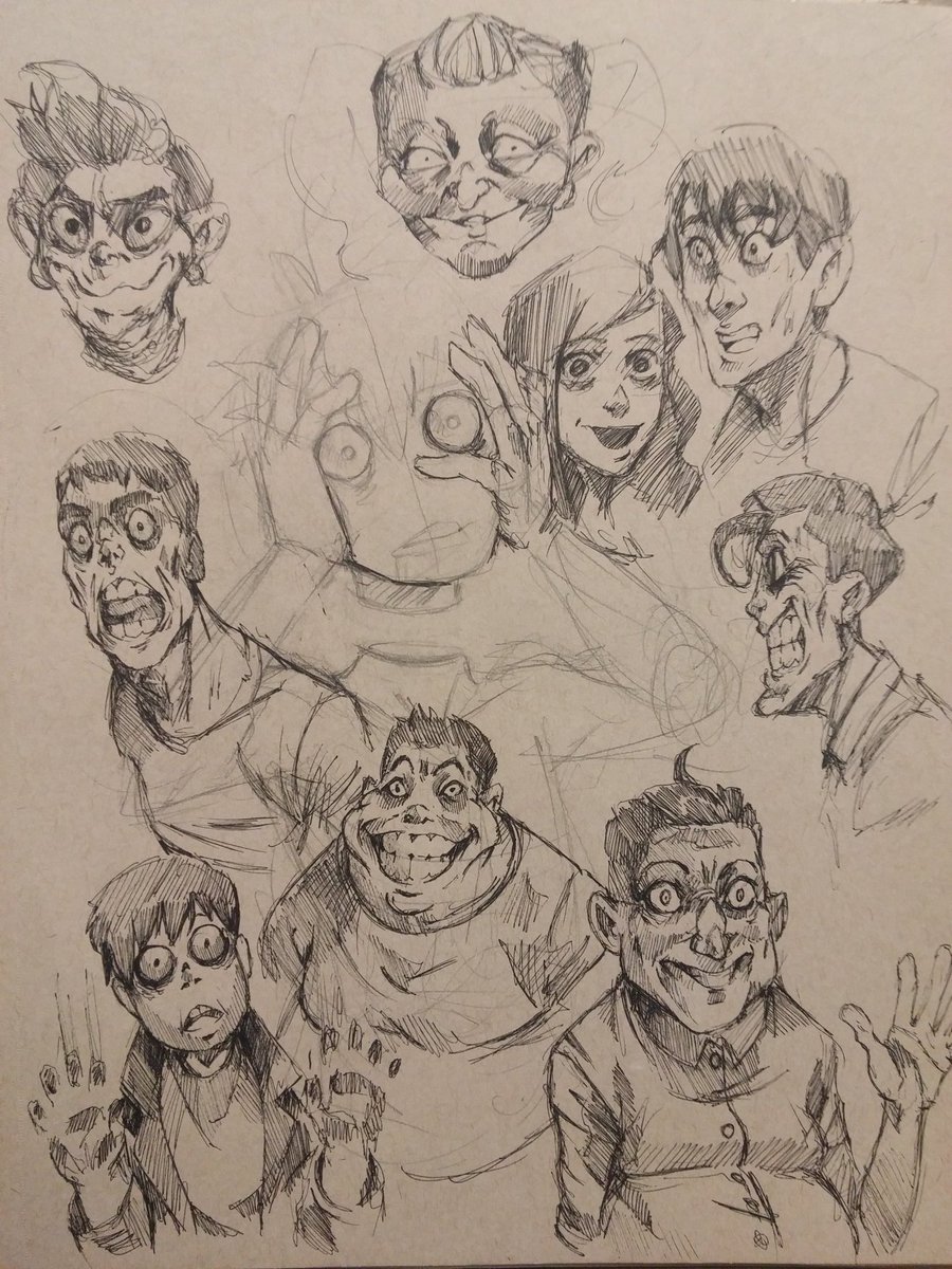 「I just finished my sketchbook and I wanna show all the pages」Donnie ...