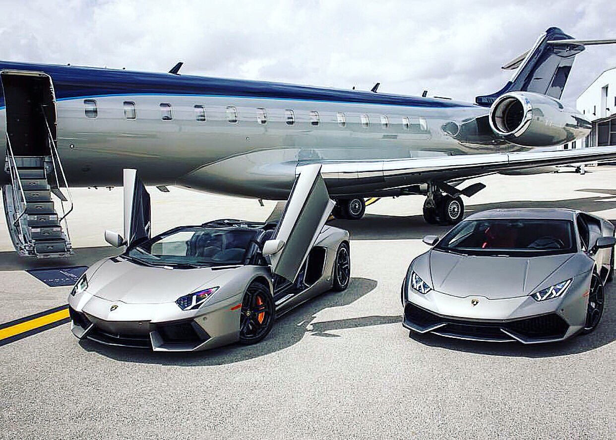 Lamborghini Private Jet