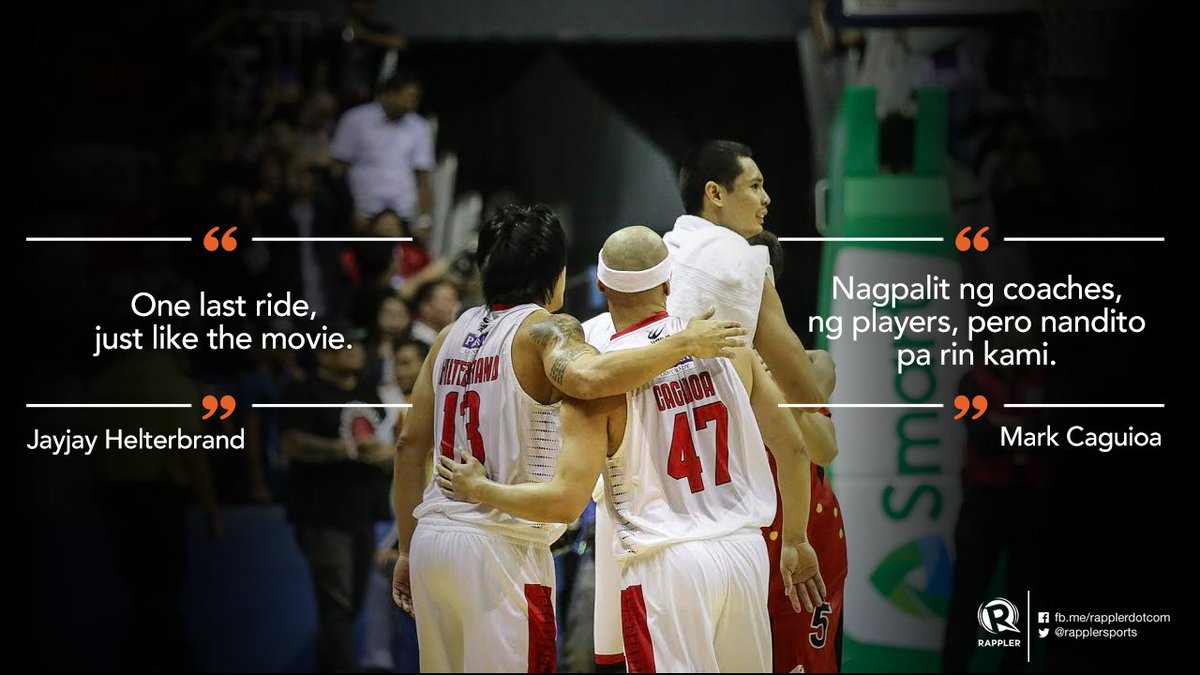 Mark Caguioa And Jayjay Helterbrand