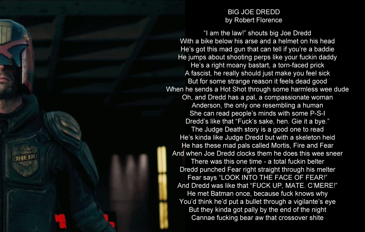 Judge Dredd Quote Judge Dredd, Justice, Poster, Print, Print Ready,