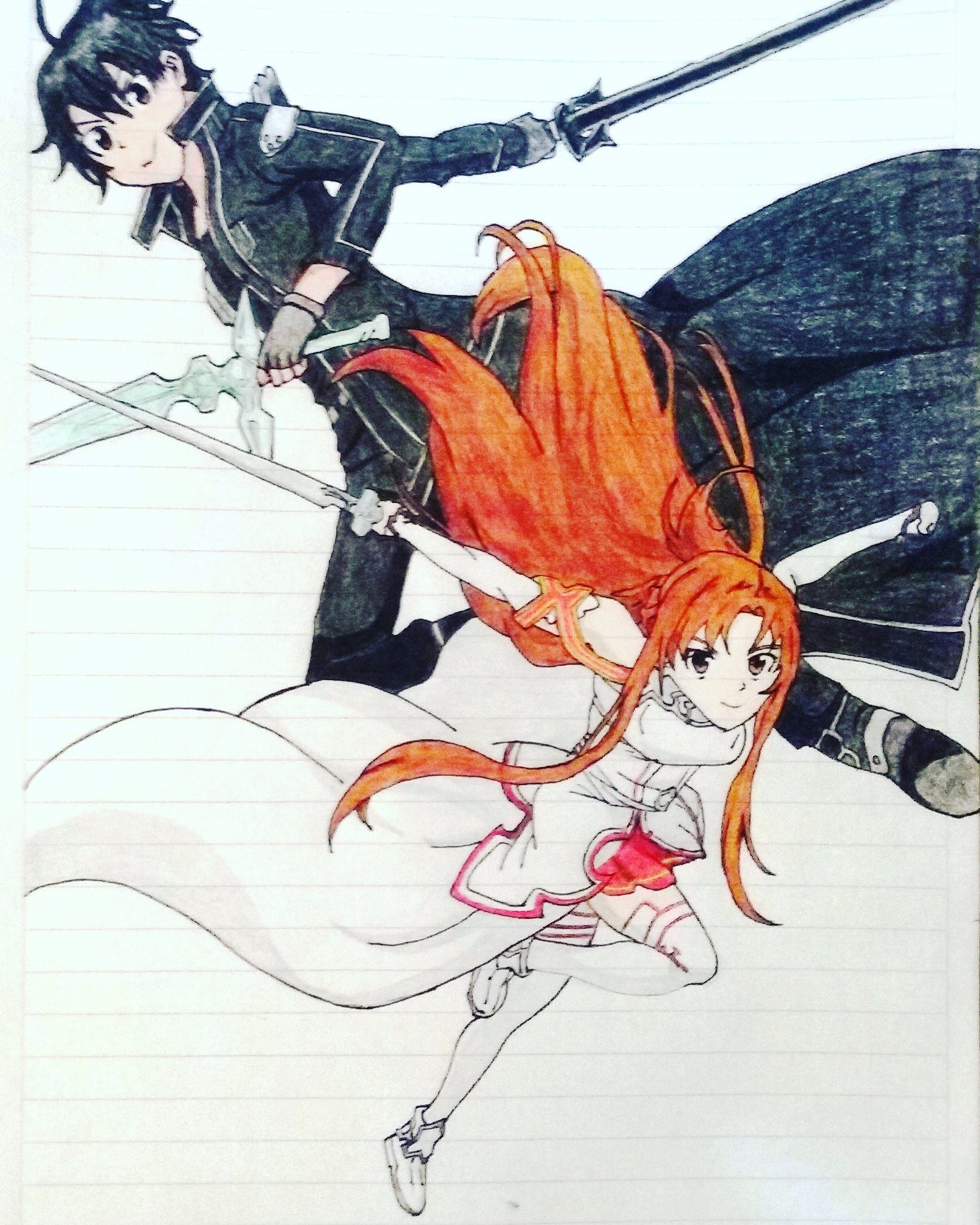 Sword Art Online Drawing Style