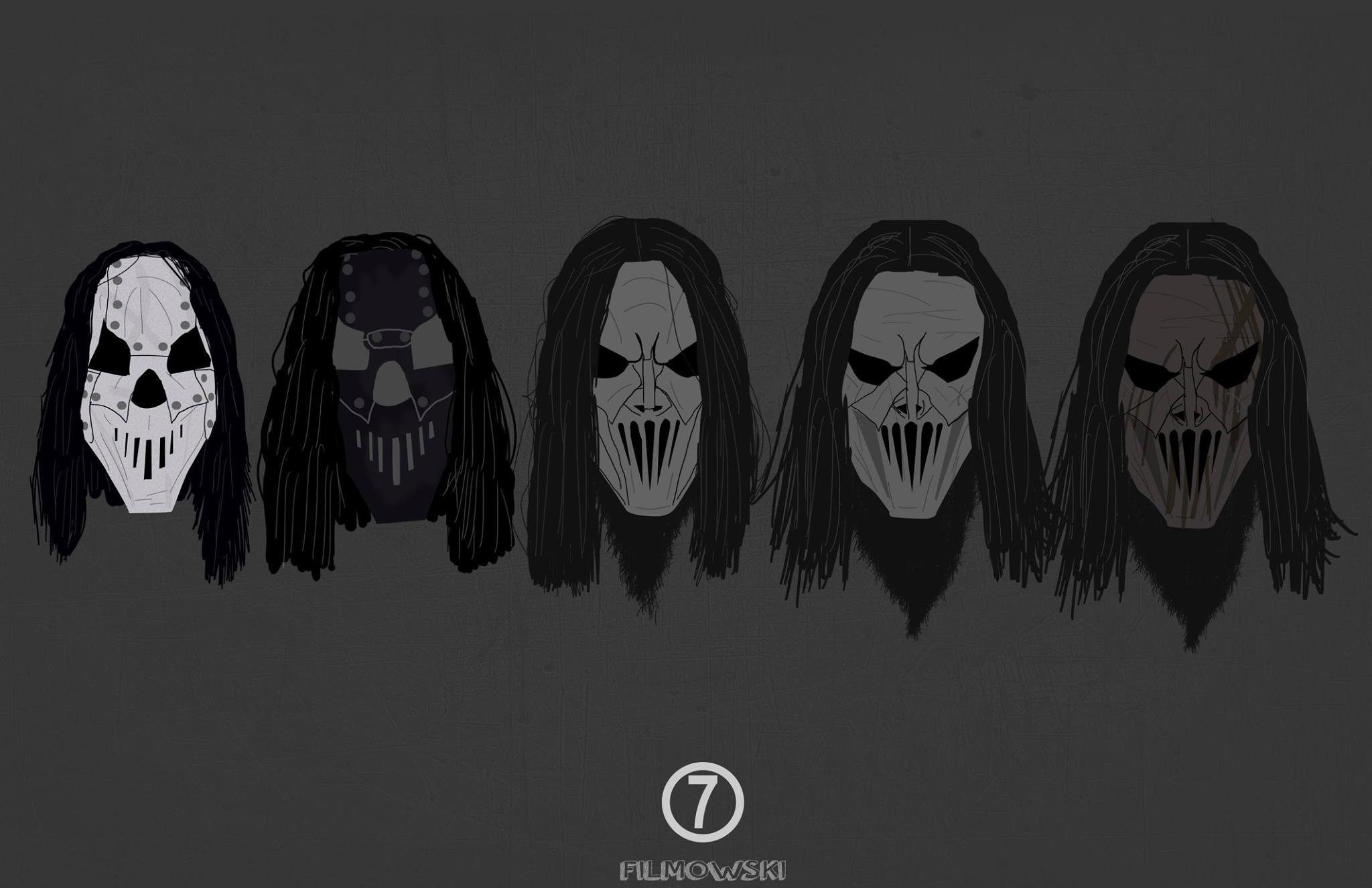 Slipknot Mask Evolution
