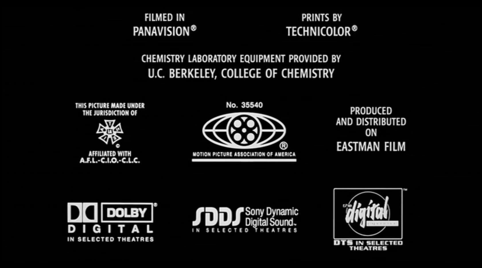 Digital Dts Sound Credits