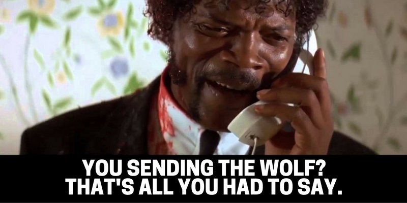 The Wolf Pulp Fiction Gif
