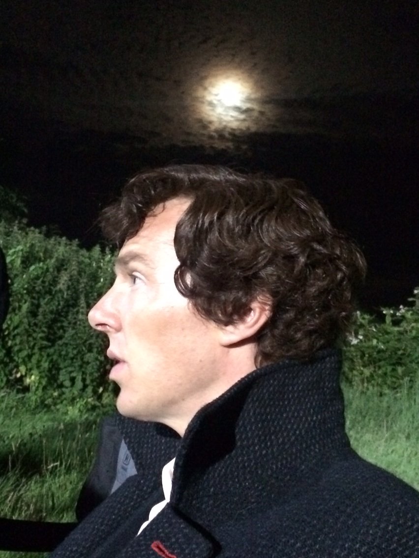 Benedict Cumberbatch Side Profile