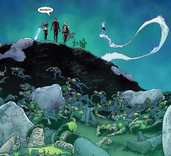 [Marvel] Multiple Man makes copies of himself. He sends them out to do ...