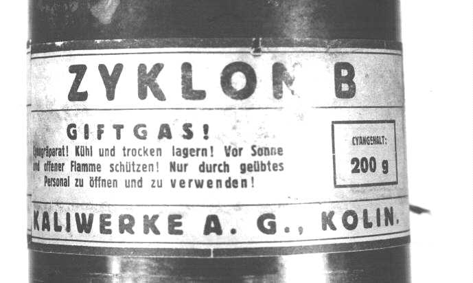 Zyklon B Label