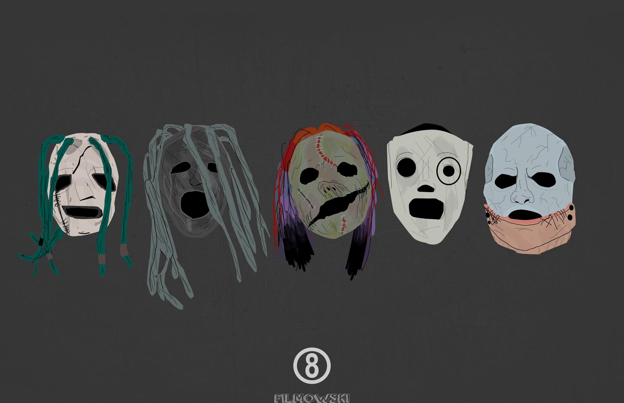 Corey Taylor Mask Wallpaper