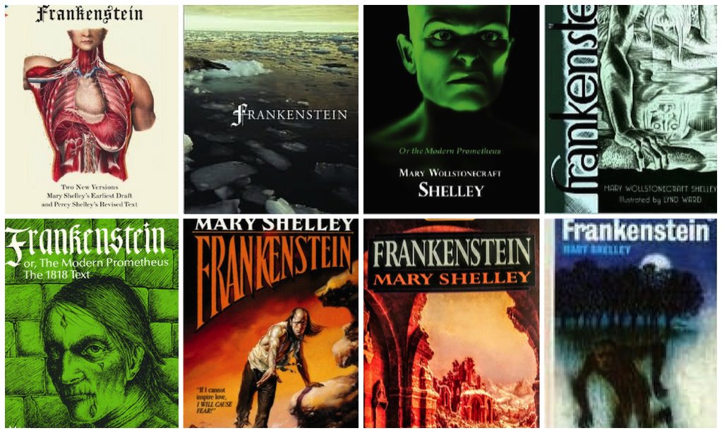 Frankenstein Book Cover