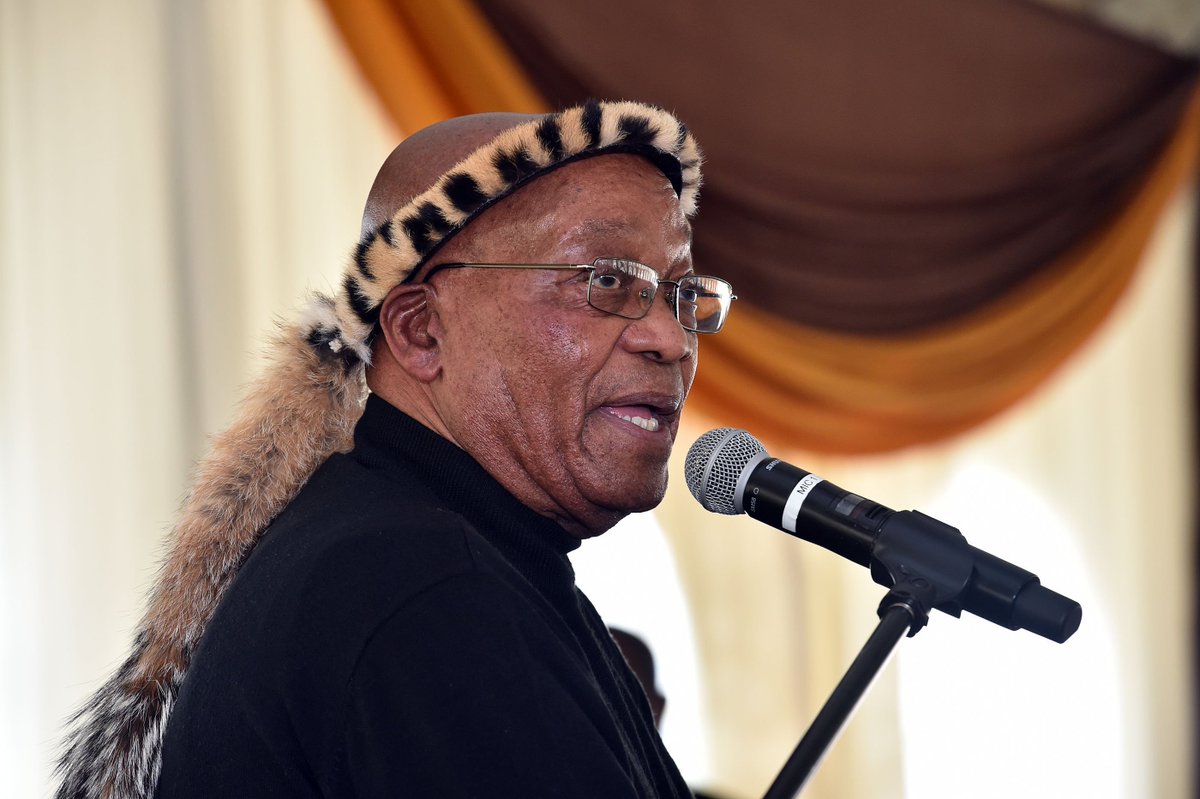 President Jacob Zuma at the 6th Annual Matomela celebrations, Greytown ...