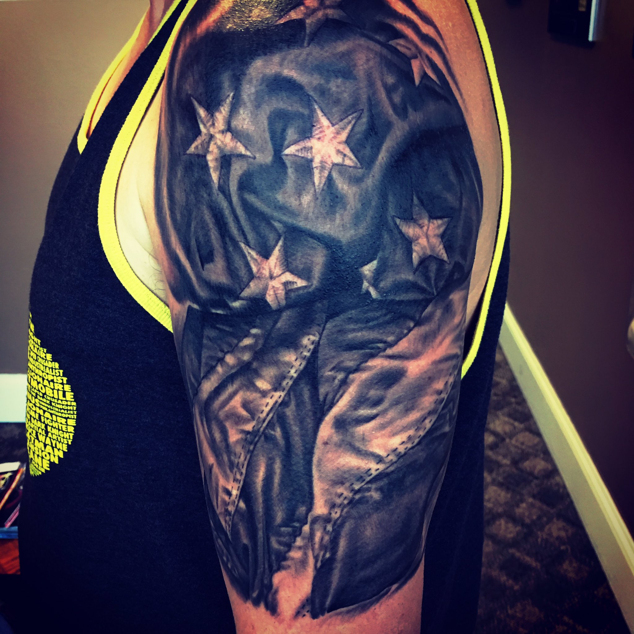 Portugal Flag Tattoo