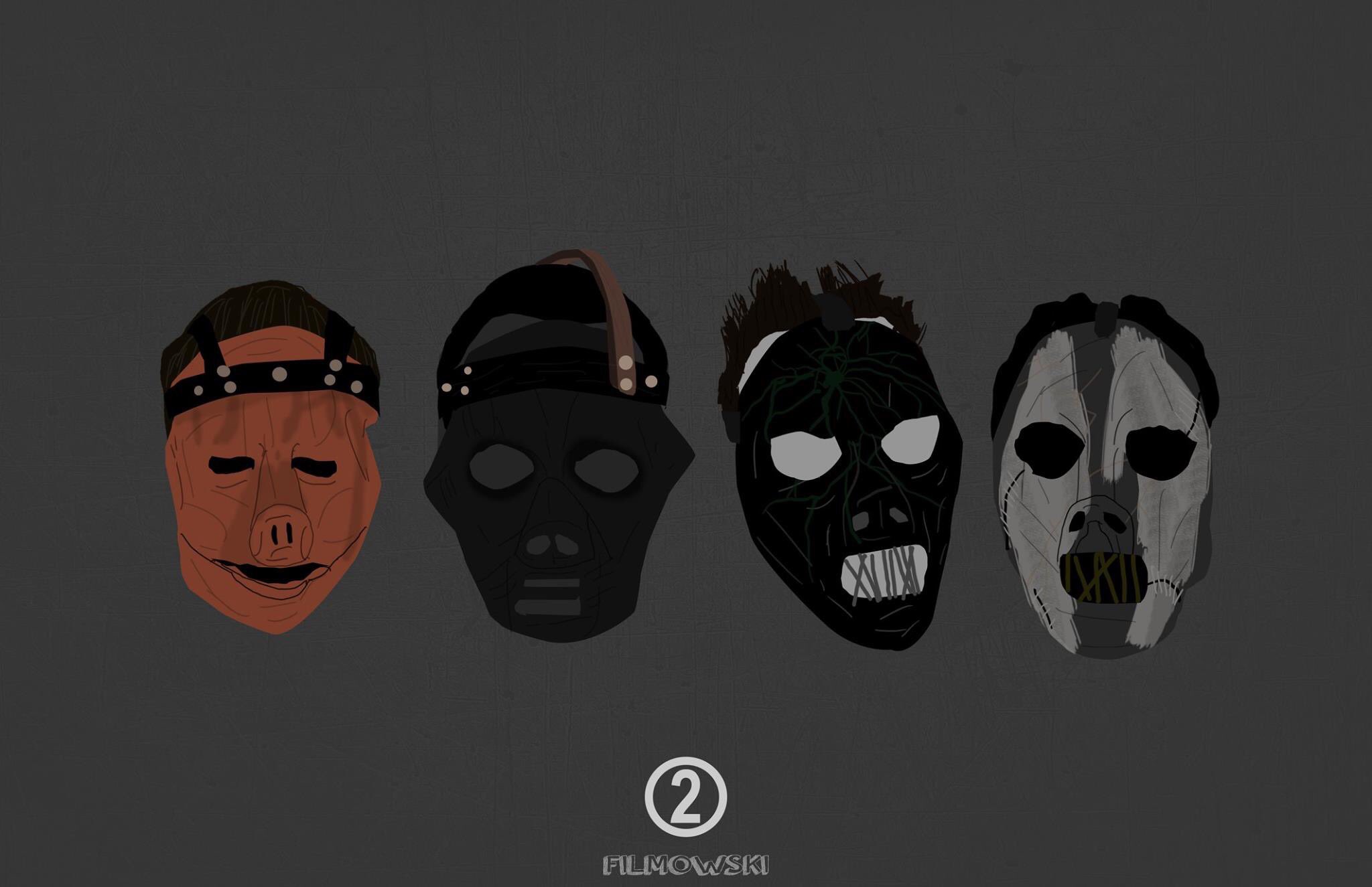 Slipknot Mask Evolution