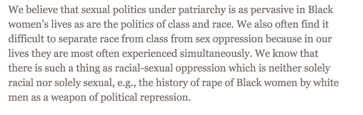 IPED Journal on Twitter: "The Combahee River Collective Statement https://t.co/Xhtd5GtQQk via ...