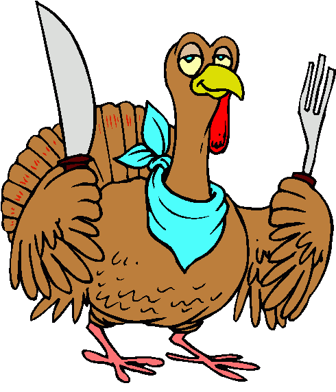 Clipart Turkey Eat Ham