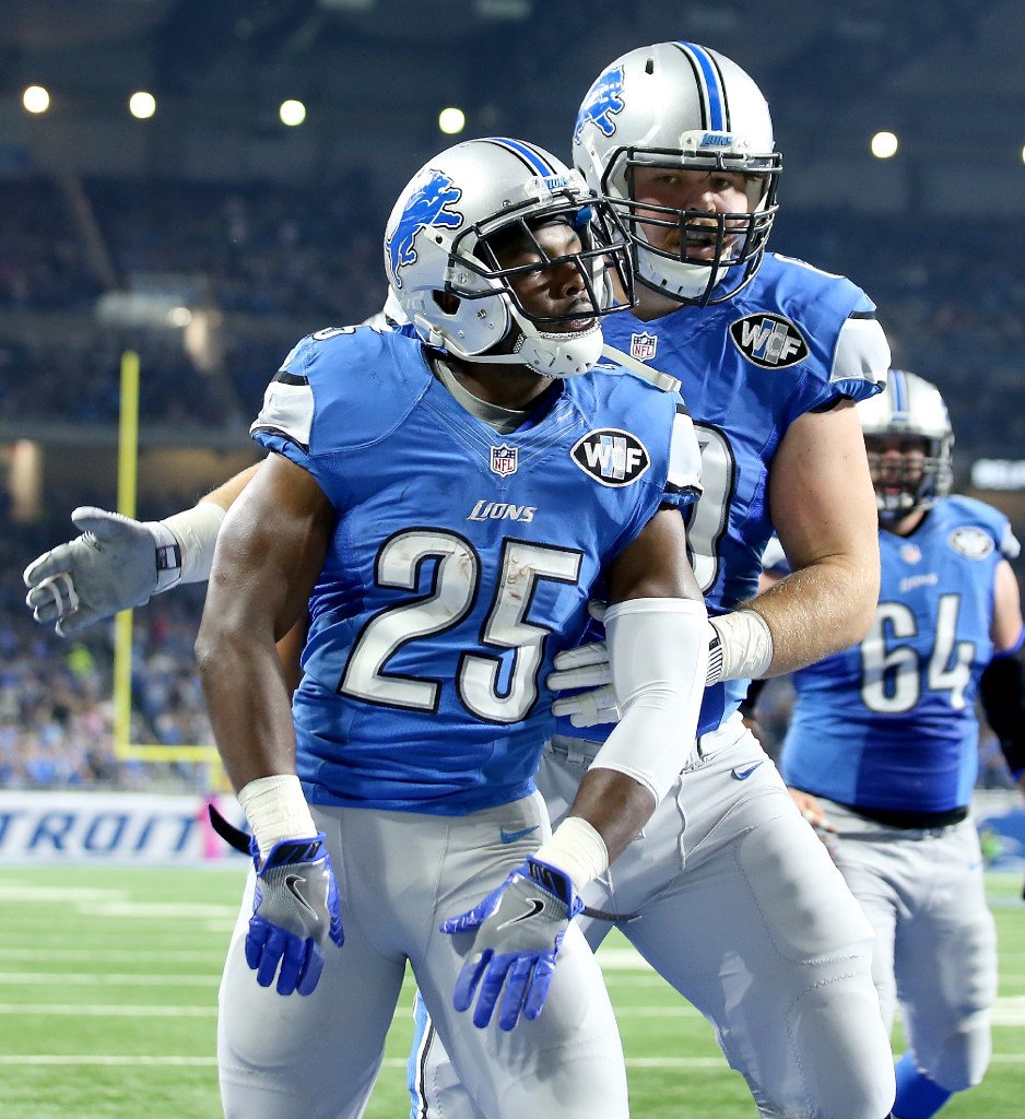 Theo Riddick is the 1st Lions RB w/ 2 TD catches in a game since Horace ...