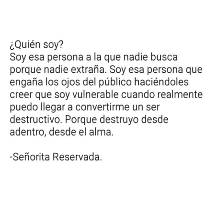 Persona Reservada